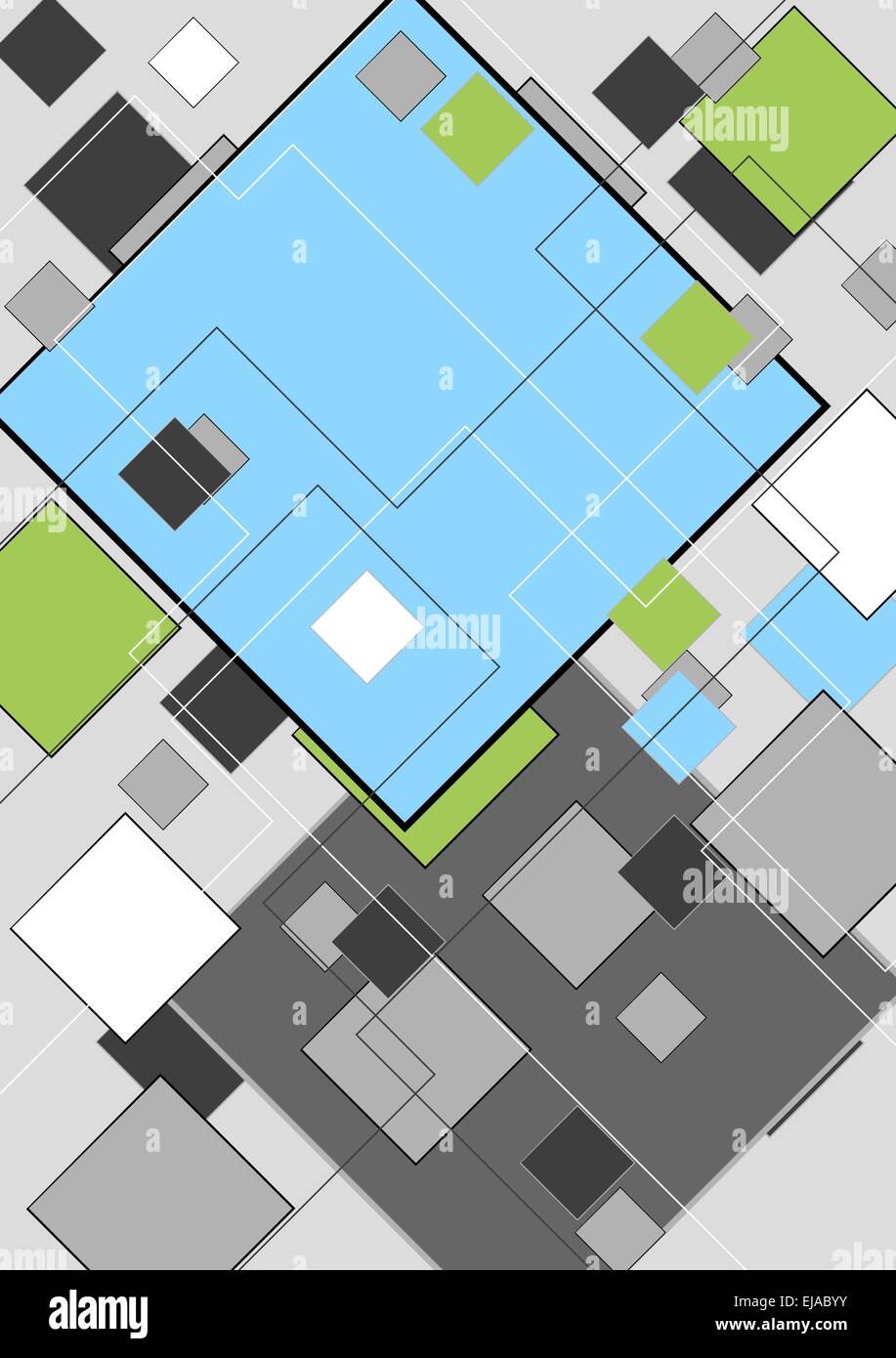 Abstract squares design hi-res stock photography and images - Alamy