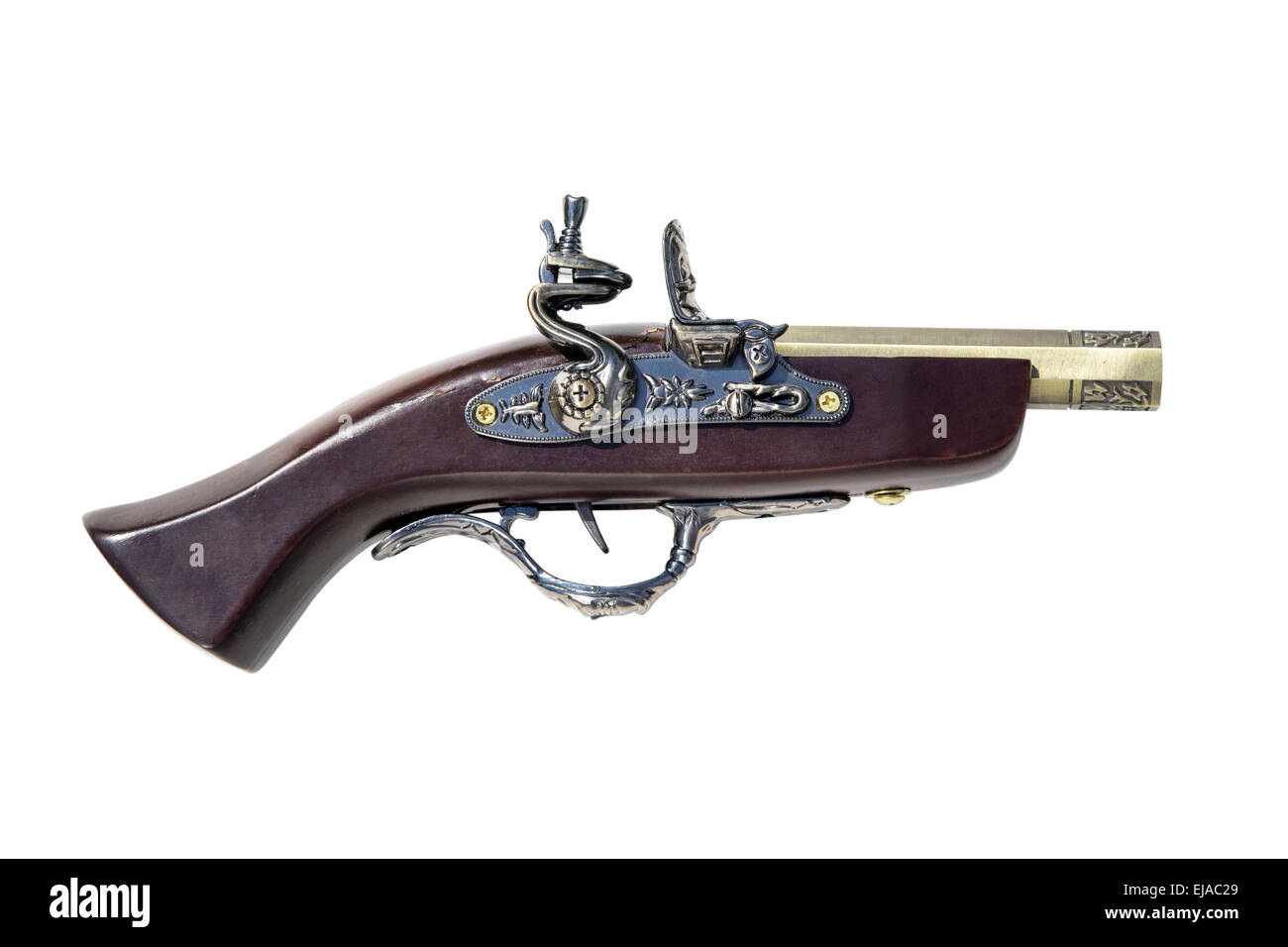 old musket gun. copy Stock Photo - Alamy