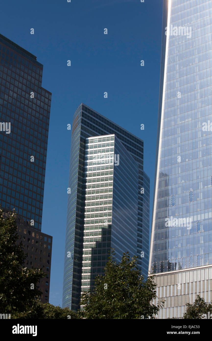 High Rise office buildings near to The One World Trade Center Lower ...