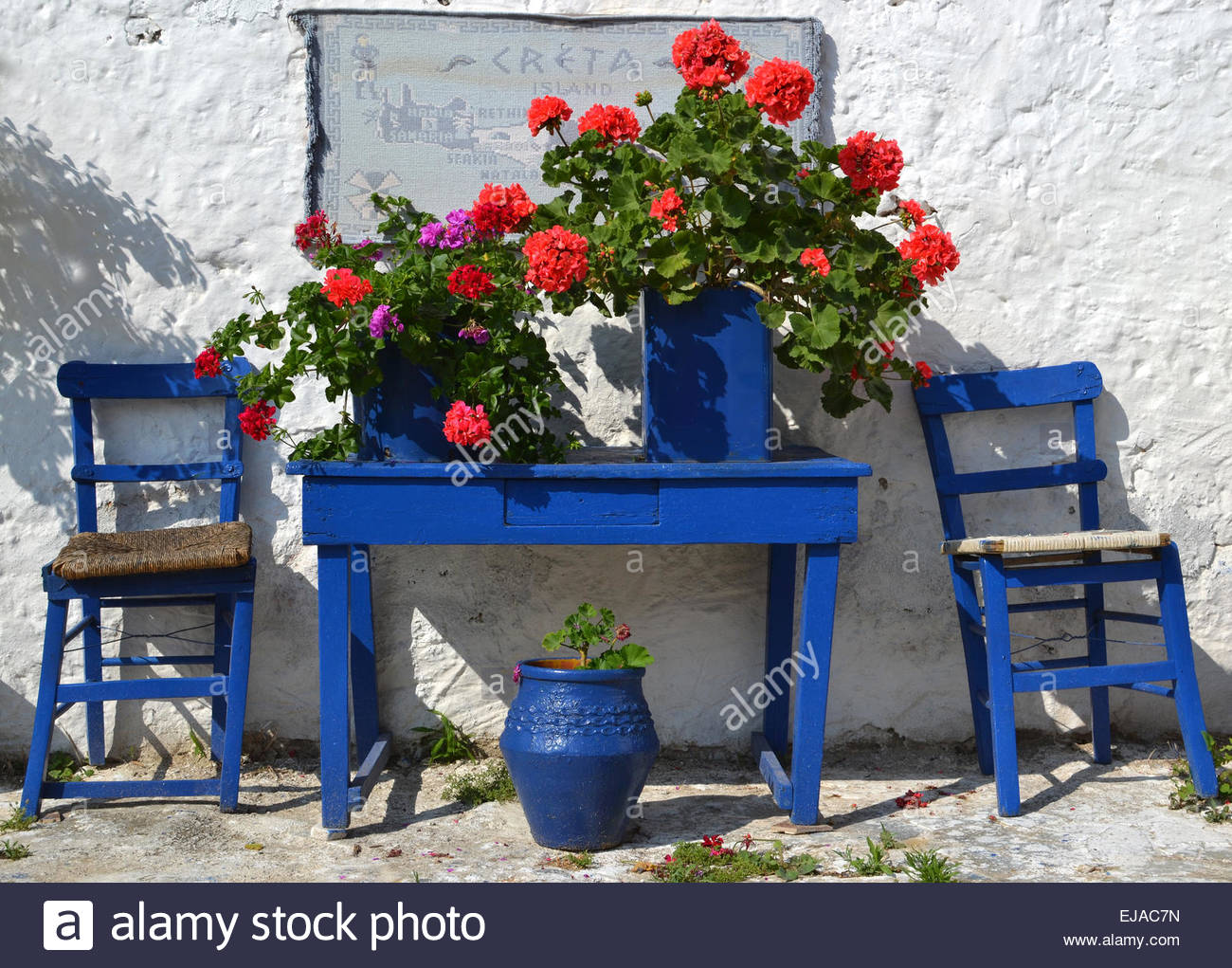 Greek Courtyard Stock Photos & Greek Courtyard Stock Images - Alamy