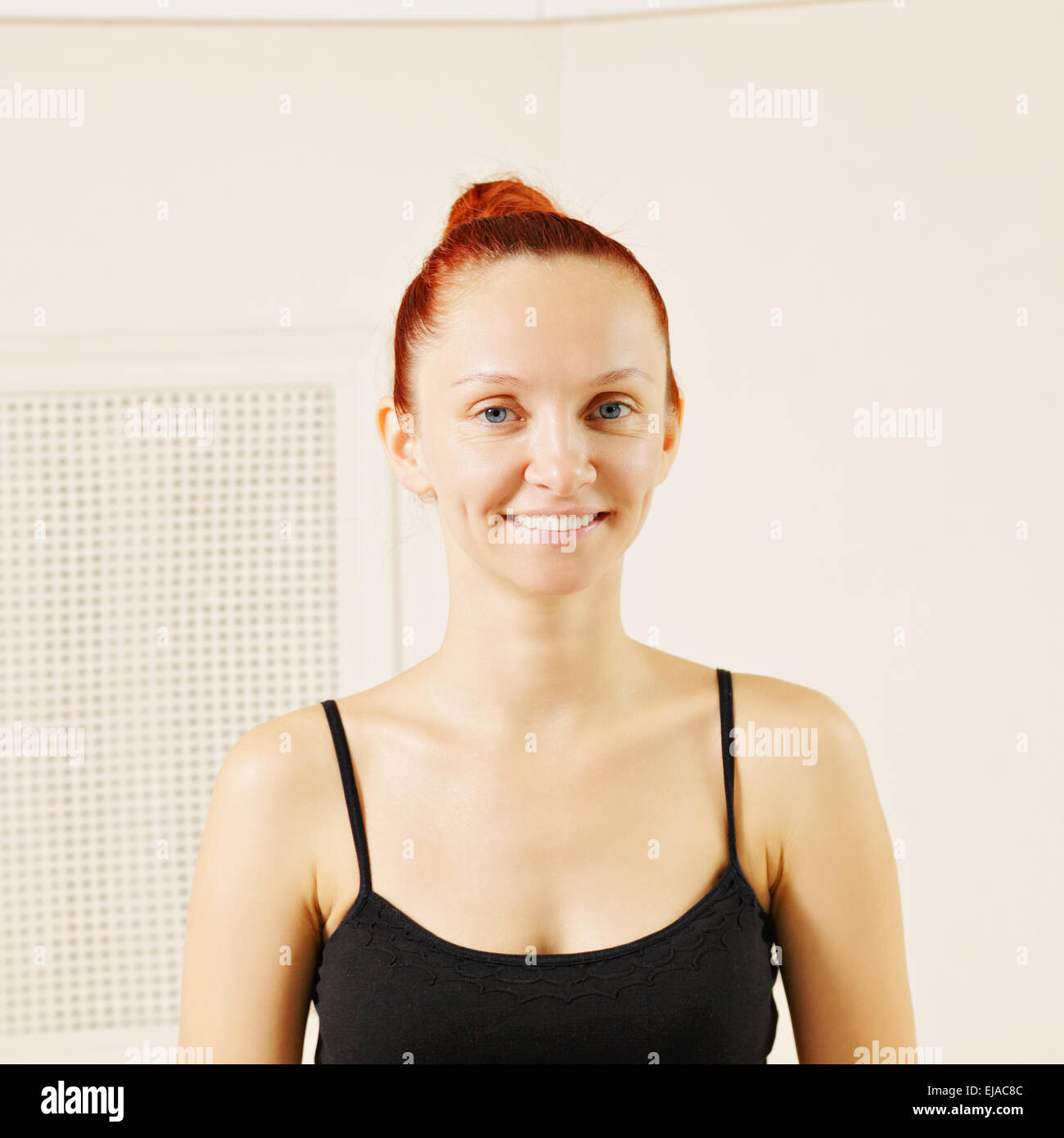 Redhead indoors hi-res stock photography and images - Alamy
