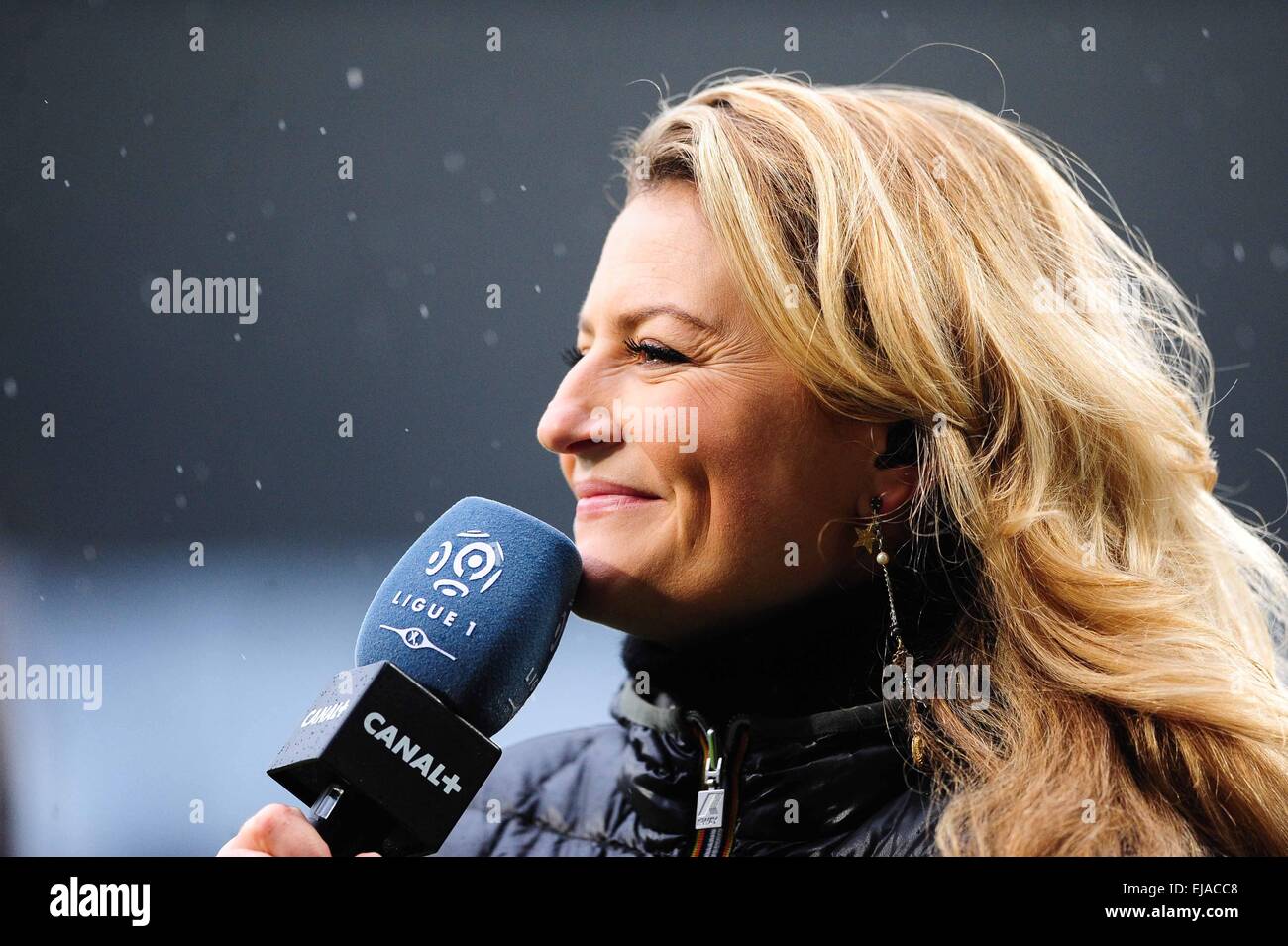 Astrid Bard - 21.03.2015 - Lyon/Nice - 30eme journee de Ligue 1 -.Photo ...