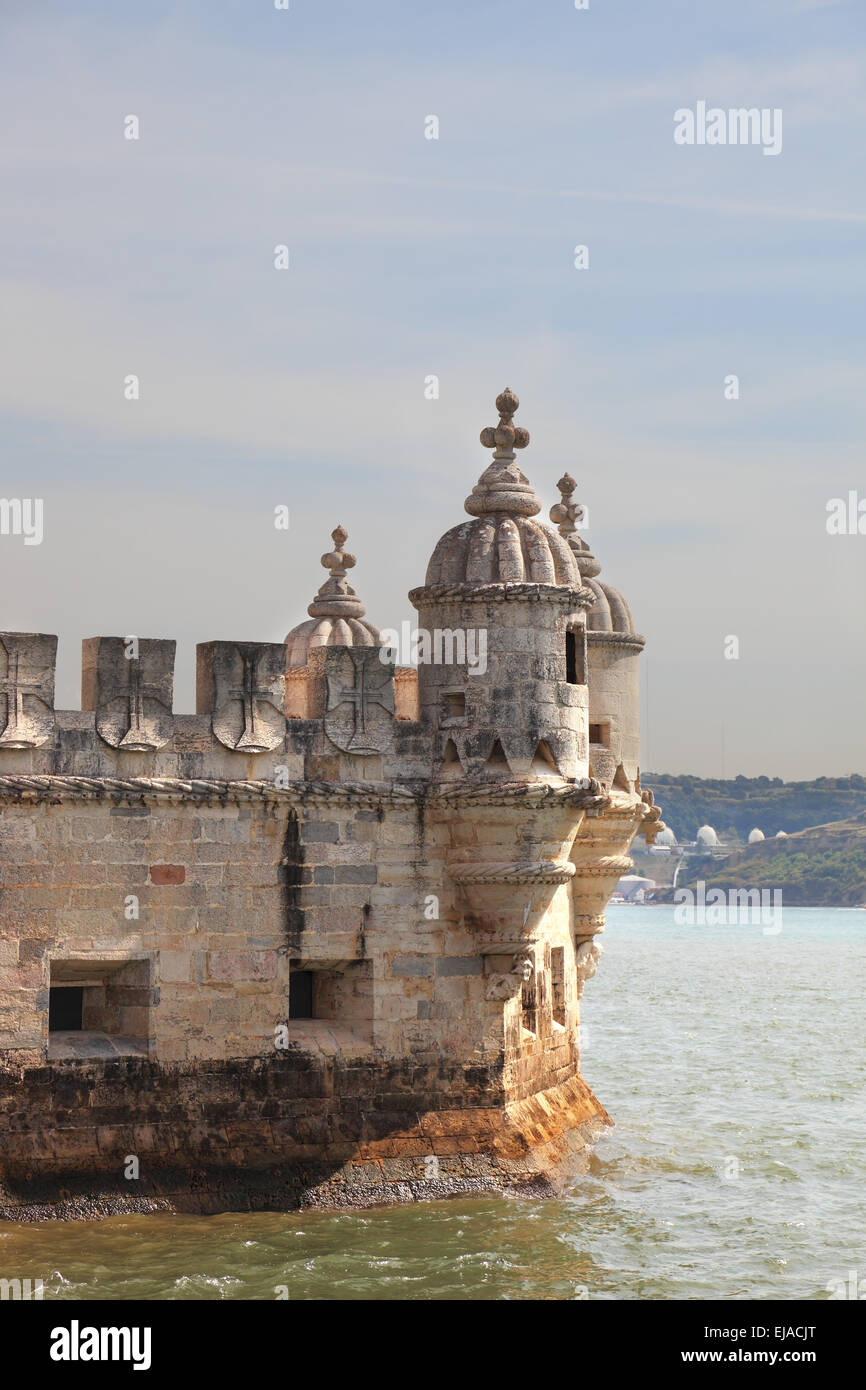Belem tower detail hi-res stock photography and images - Alamy
