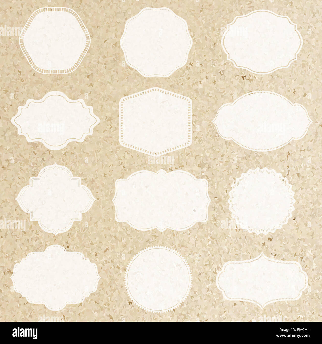 Cardboard badges hi-res stock photography and images - Alamy