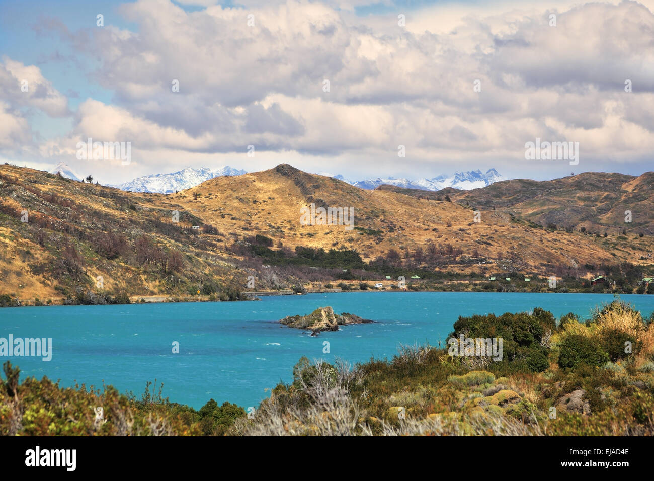Yellow lake chile hi-res stock photography and images - Alamy