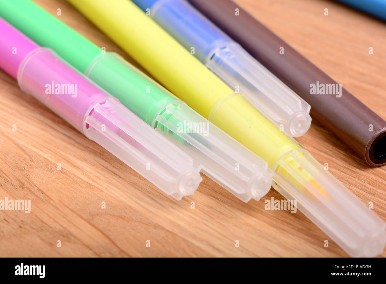 List with markers hi-res stock photography and images - Alamy