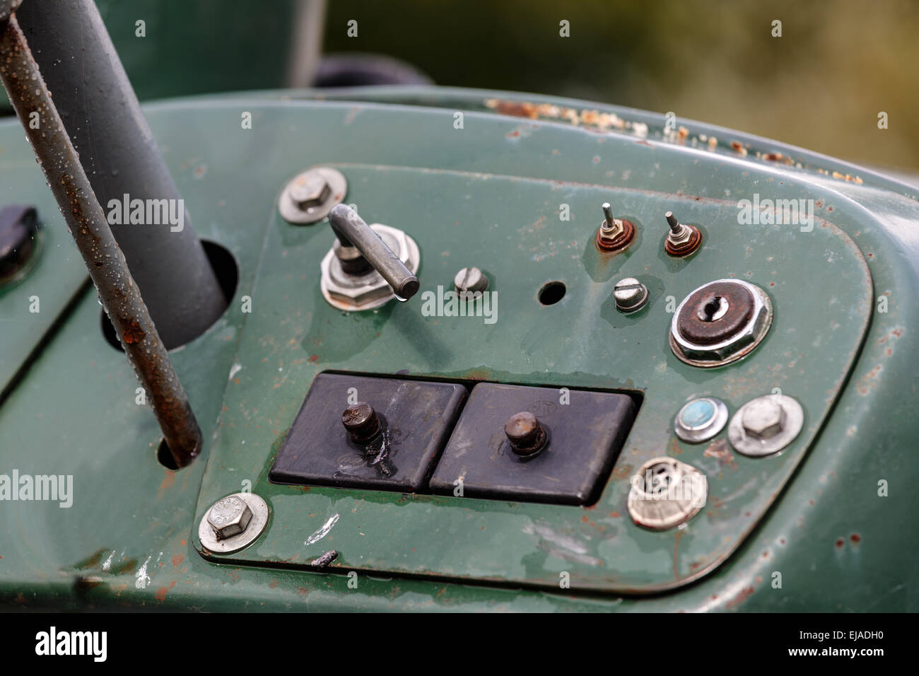 Dashboard of the tractor hi-res stock photography and images - Alamy