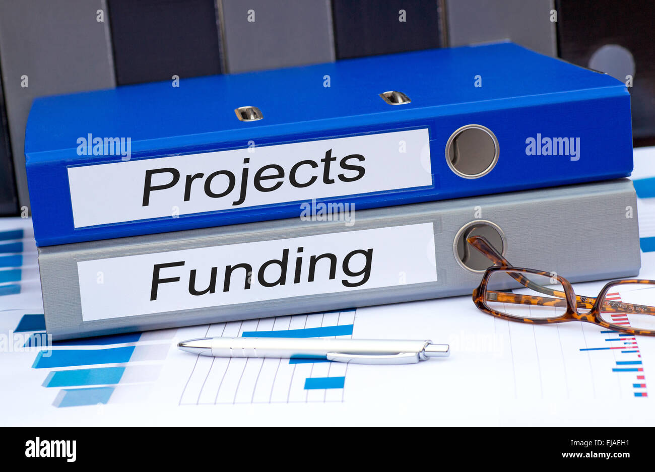 Projects and Funding Stock Photo - Alamy