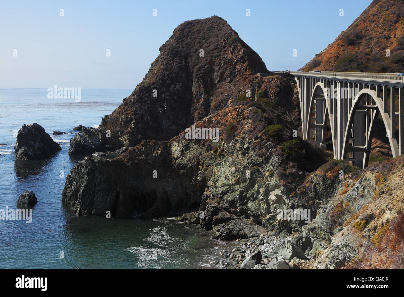 Pacific coast highway bridge hi-res stock photography and images - Alamy