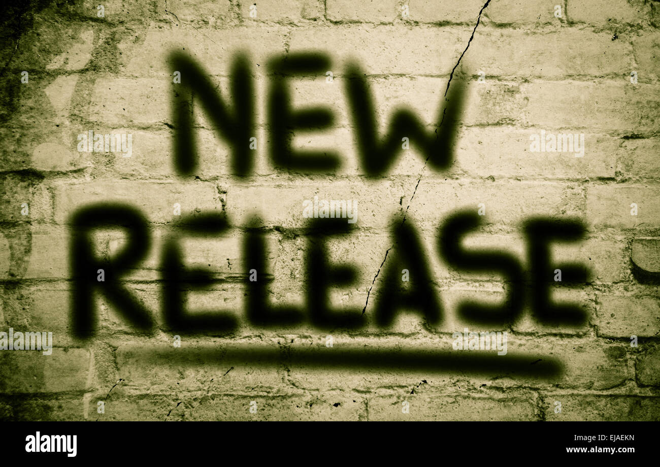 New Release Concept Stock Photo - Alamy