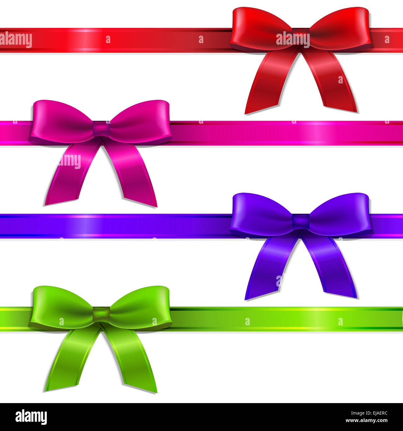 Big Set Ribbons Stock Photo - Alamy