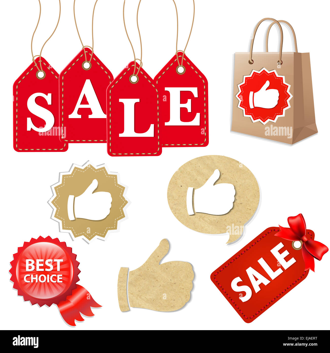 Sale discount icons special Cut Out Stock Images & Pictures - Alamy