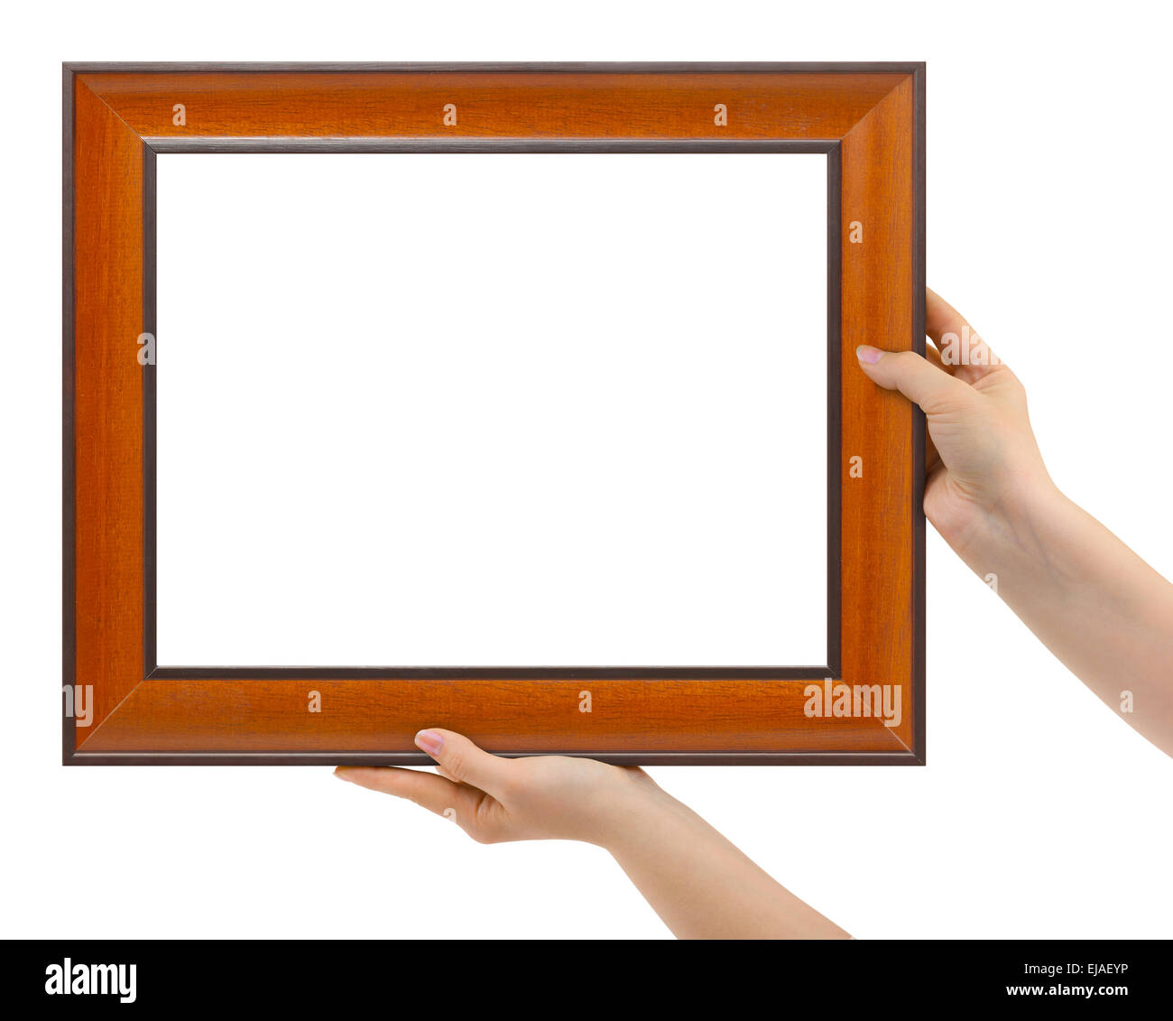 Hands hole woman Cut Out Stock Images & Pictures - Alamy