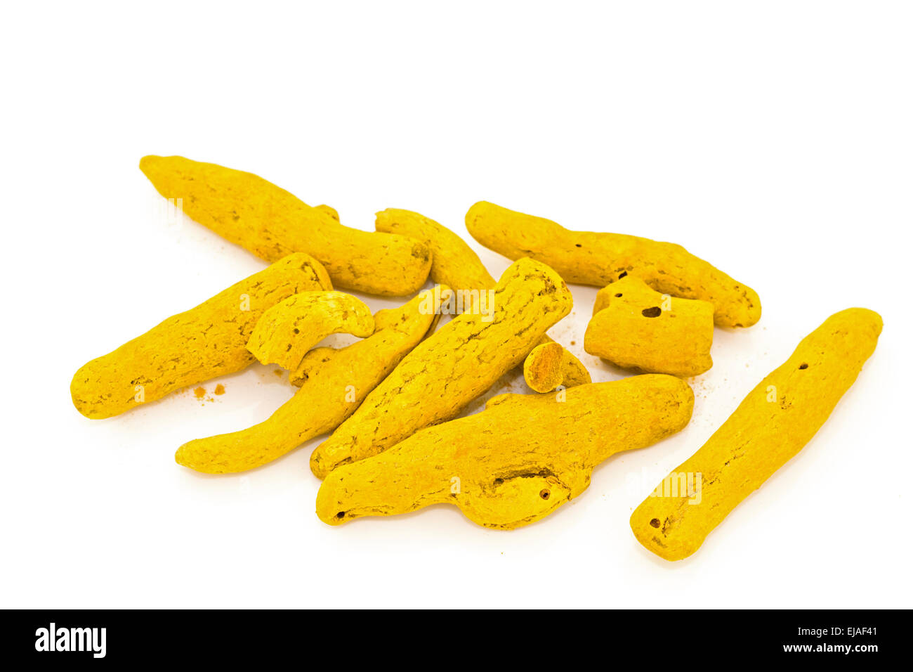 Golden turmeric Cut Out Stock Images & Pictures - Alamy