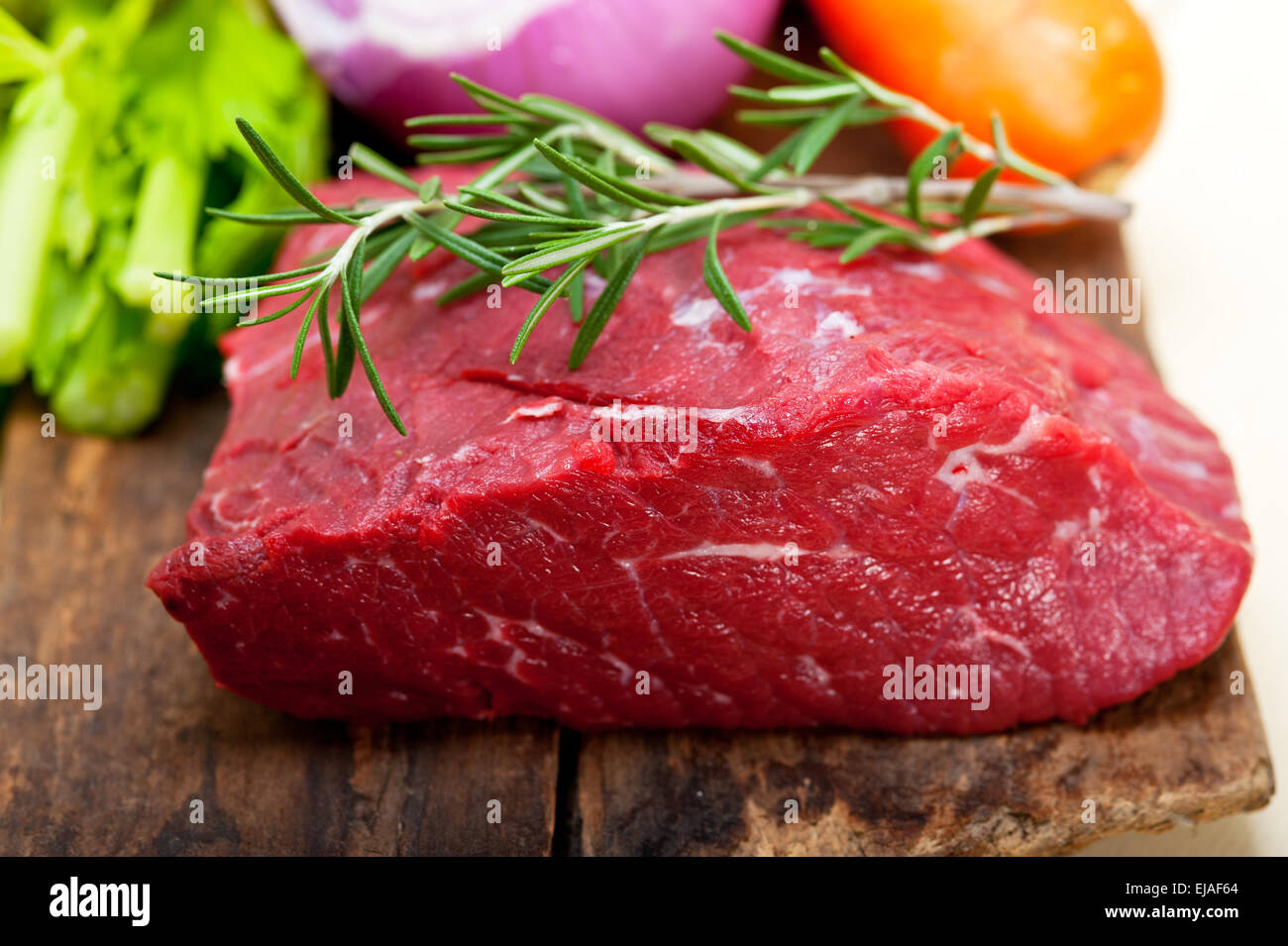 fresh raw beef cut ready to cook Stock Photo - Alamy