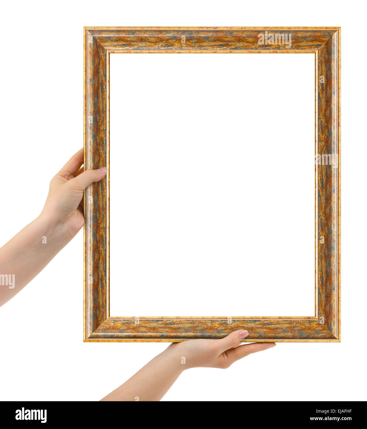 Hands hole woman Cut Out Stock Images & Pictures - Alamy