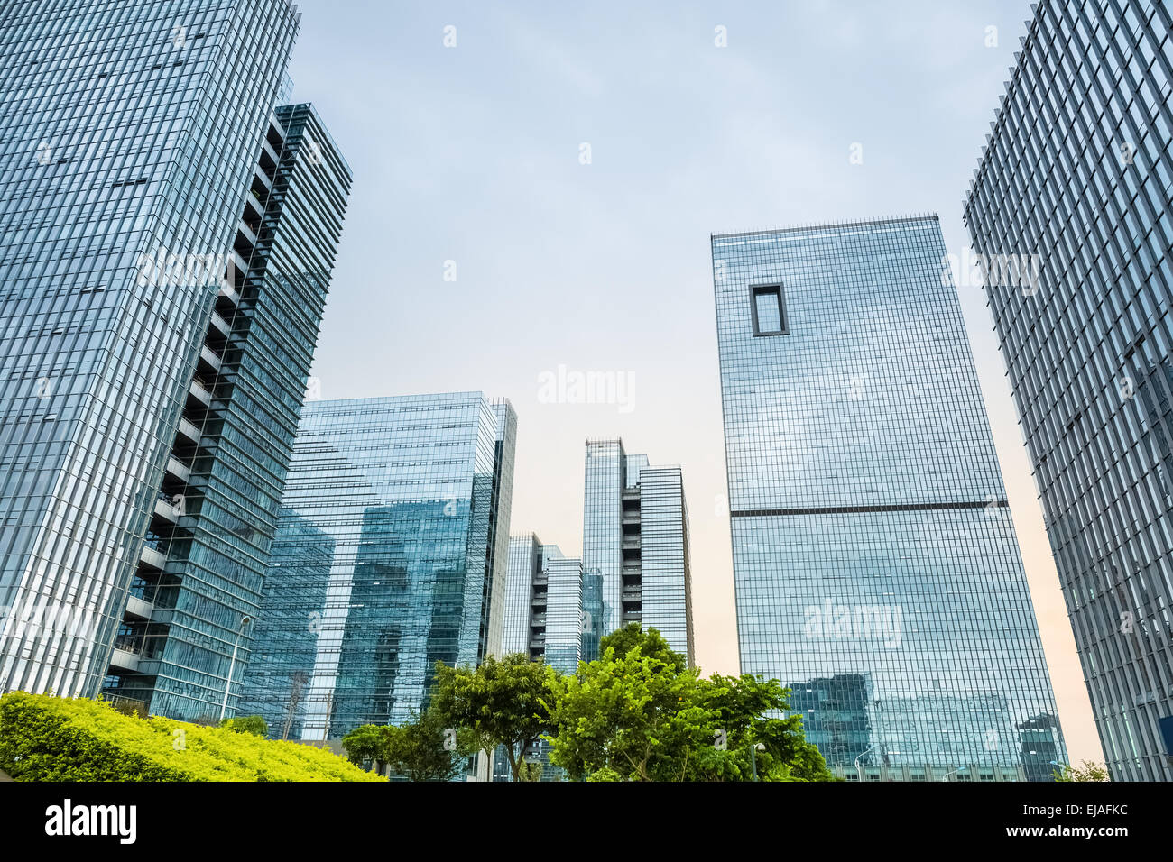 modern office buildings Stock Photo - Alamy