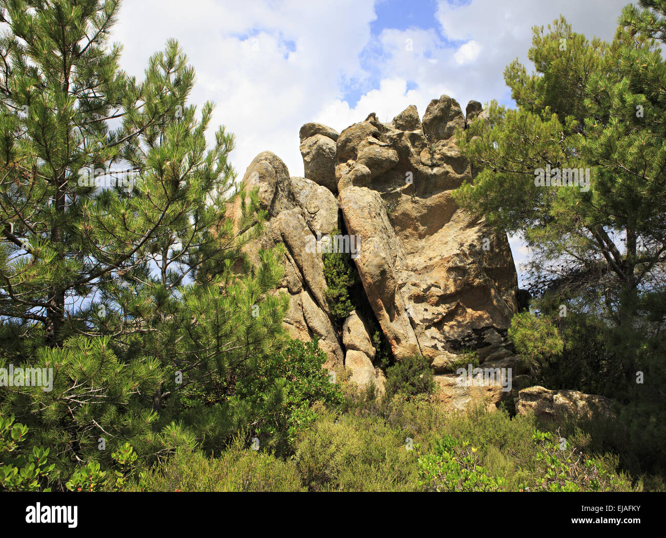Huge Stone feet in mountains Stock Photo - Alamy