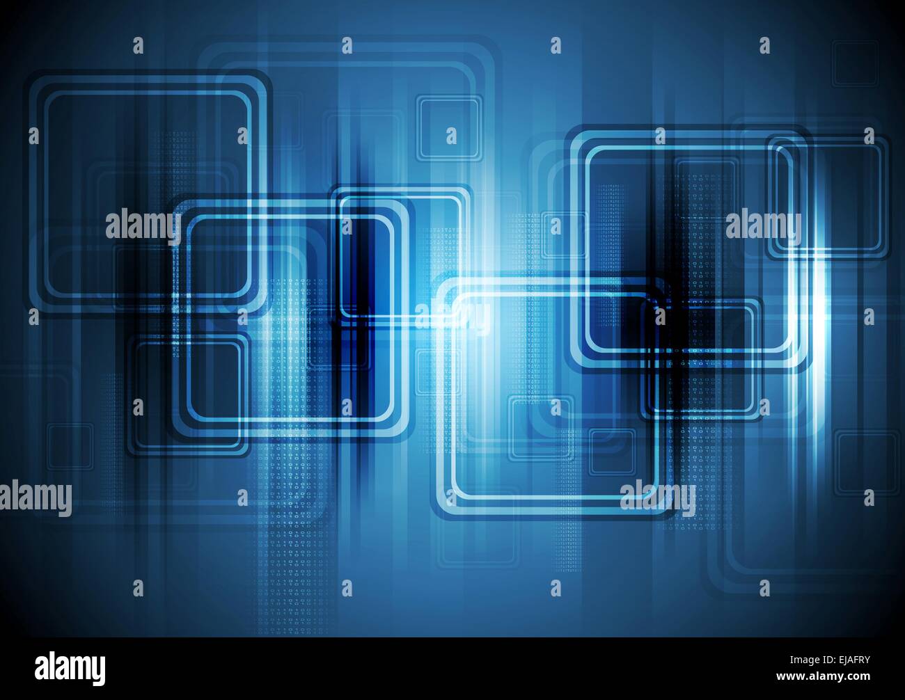Abstract hi-tech background with squares Stock Photo - Alamy