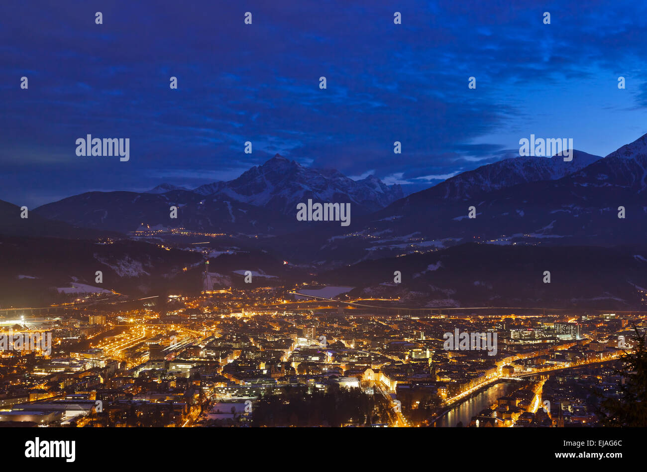 Innsbruck christmas lights hi-res stock photography and images - Alamy
