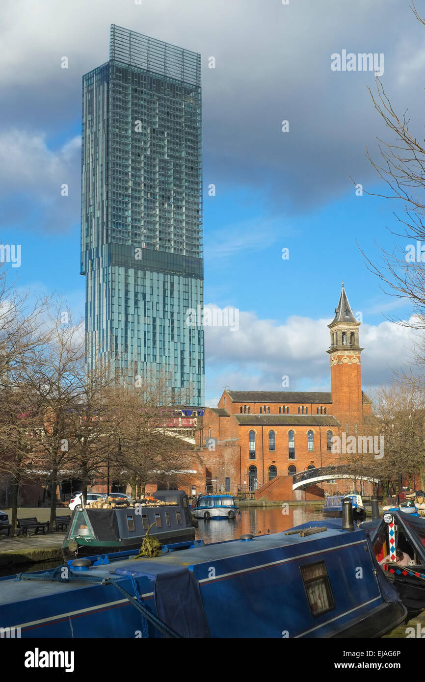 Manchester, England: The Hilton Hotel in Manchester seen here from the ...
