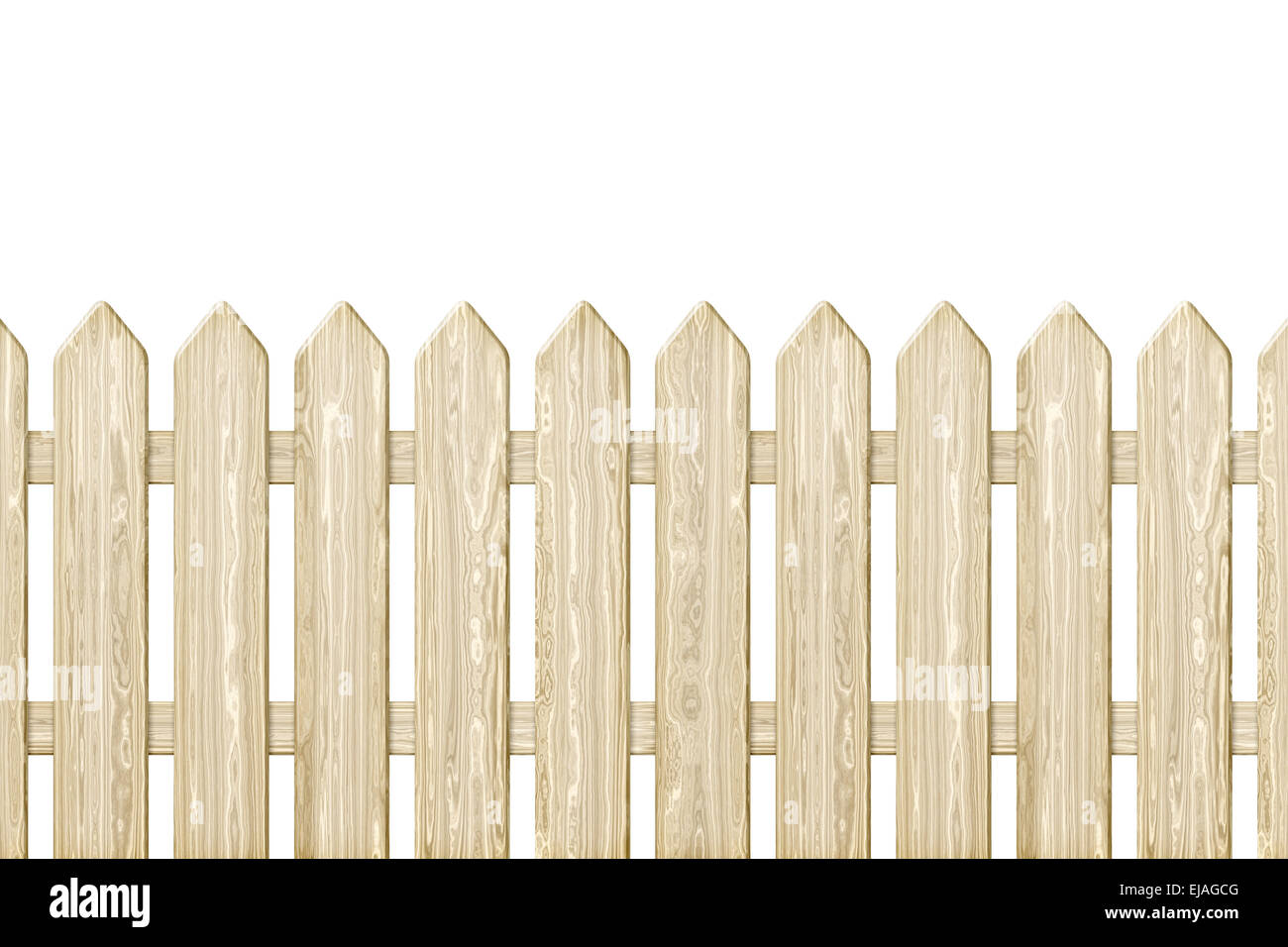 Fence timber garden front yard hi-res stock photography and images - Alamy
