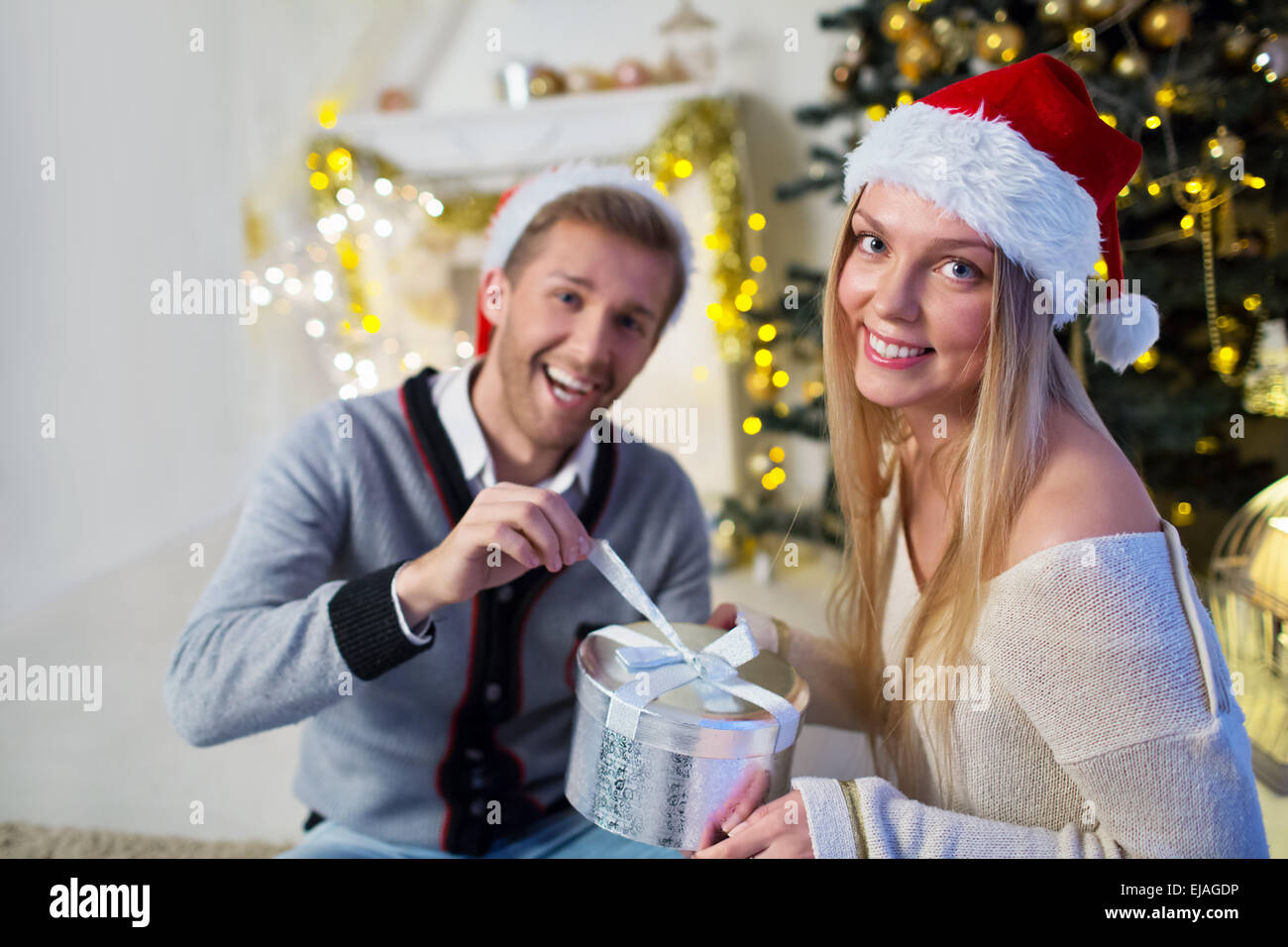 Cheerful gifts hi-res stock photography and images - Alamy