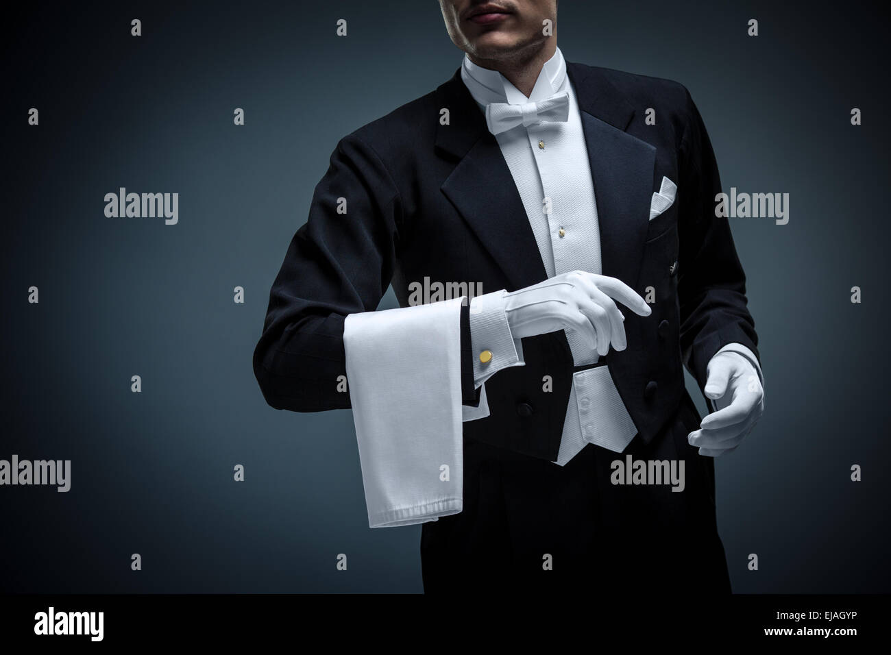 Waiter suit hi-res stock photography and images - Alamy