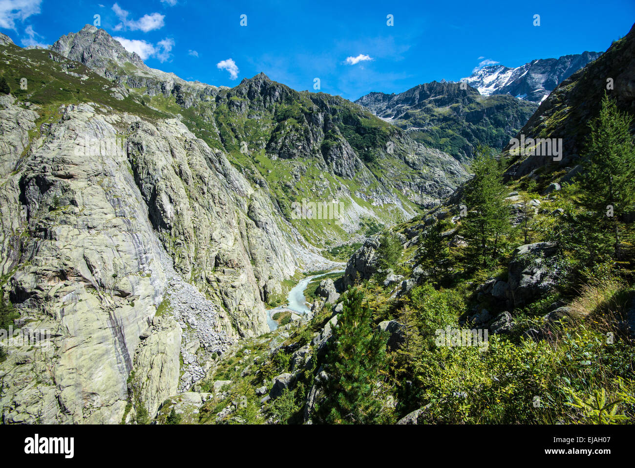 Trift River Gorge - Gadmen - Switzerland Stock Photo - Alamy