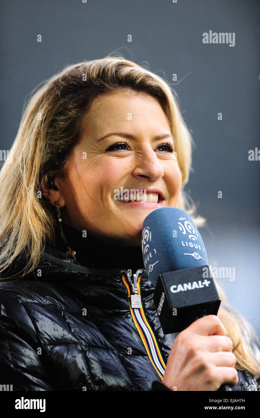 Astrid Bard - 21.03.2015 - Lyon/Nice - 30eme journee de Ligue 1 -.Photo ...