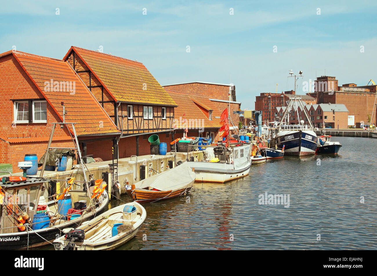 Hanseatic City Wismar Germany Stock Photo - Alamy
