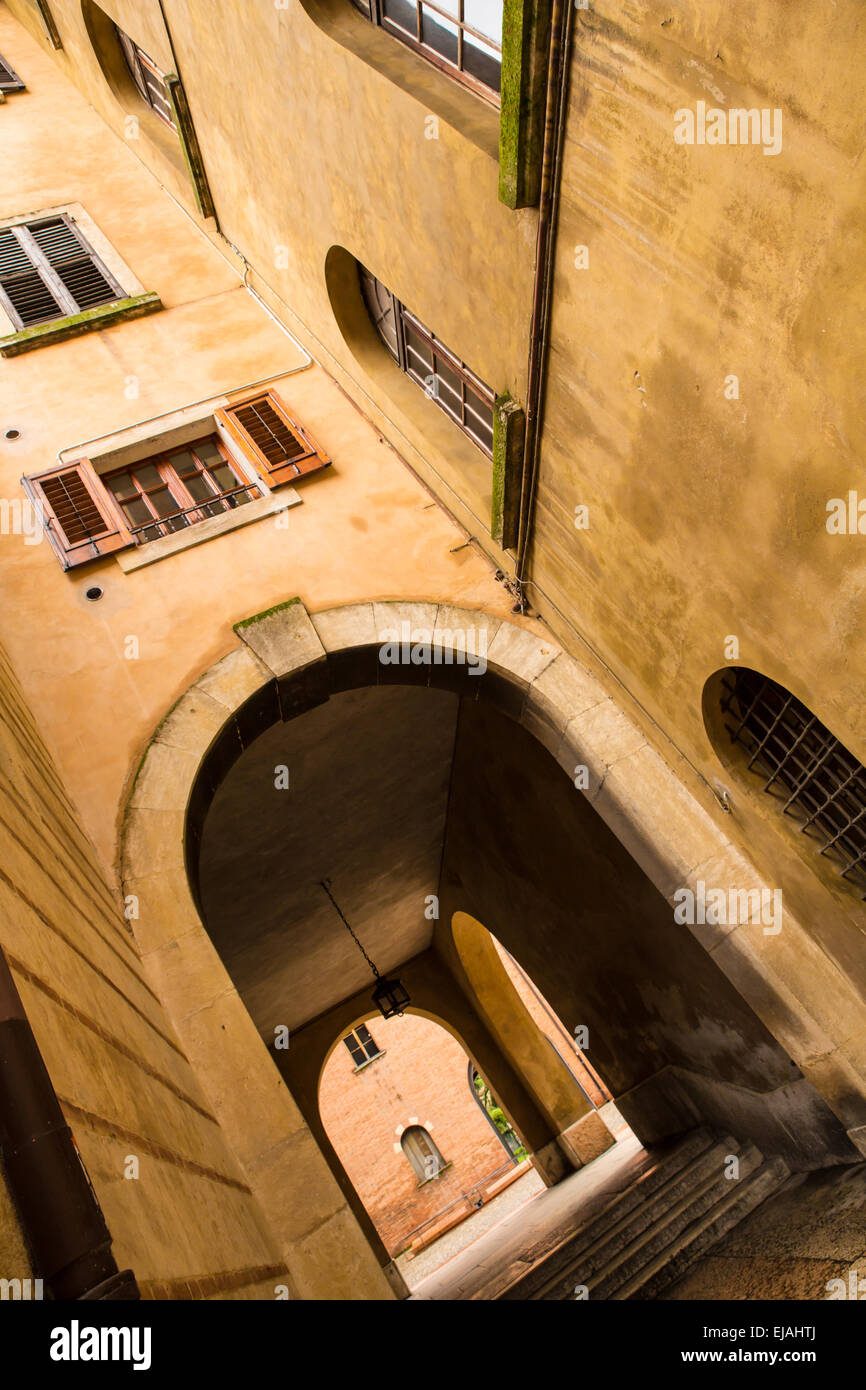Historic architecture in Verona Stock Photo - Alamy