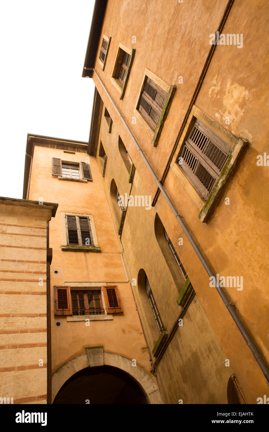 Historic architecture in Verona Stock Photo - Alamy
