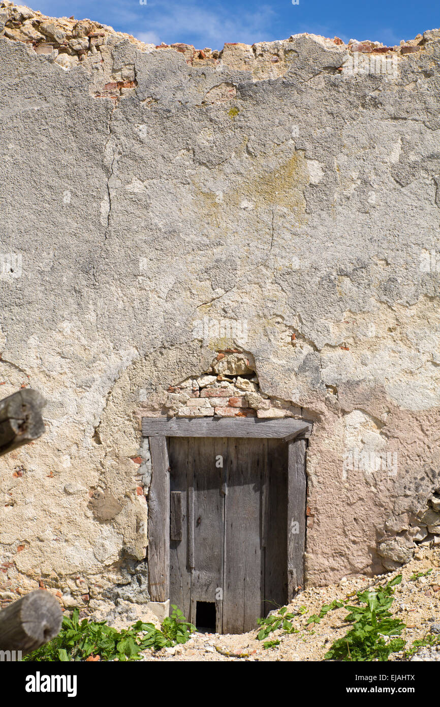 Door of a Ancient Ruin Stock Photo - Alamy
