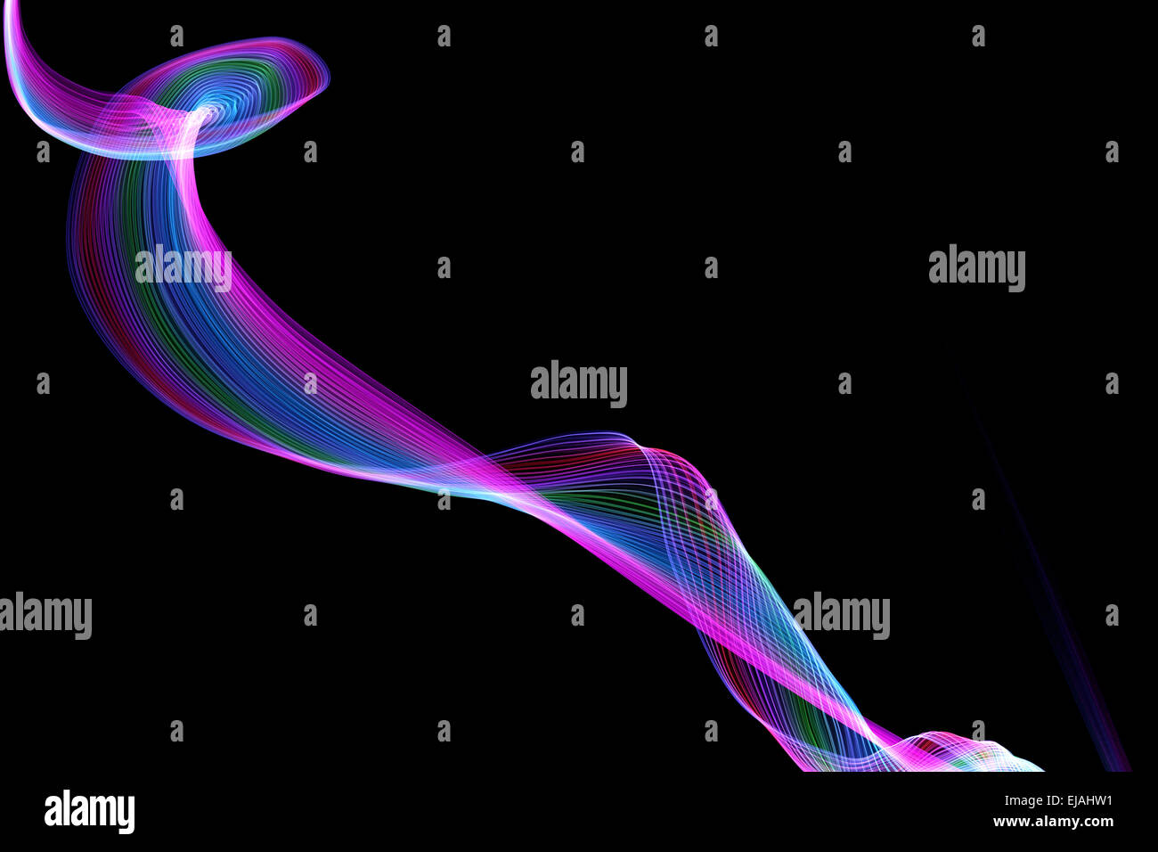 Flow waveform hi-res stock photography and images - Alamy