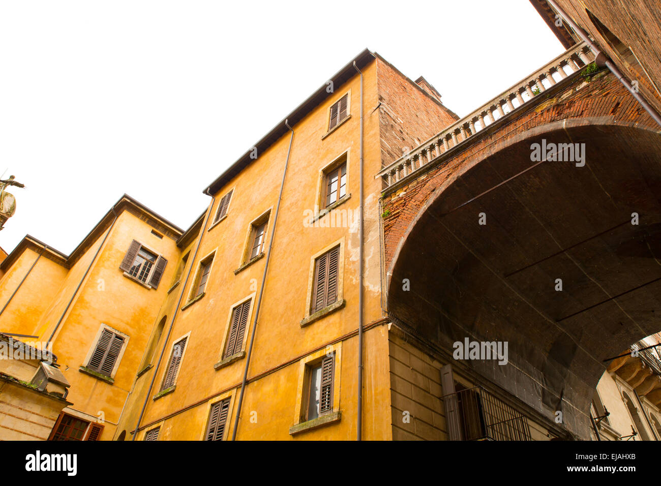 Historic architecture in Verona Stock Photo - Alamy