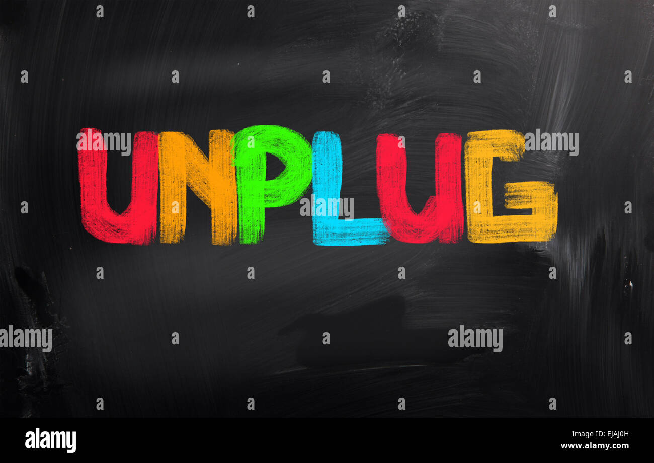 Unplug hi-res stock photography and images - Alamy