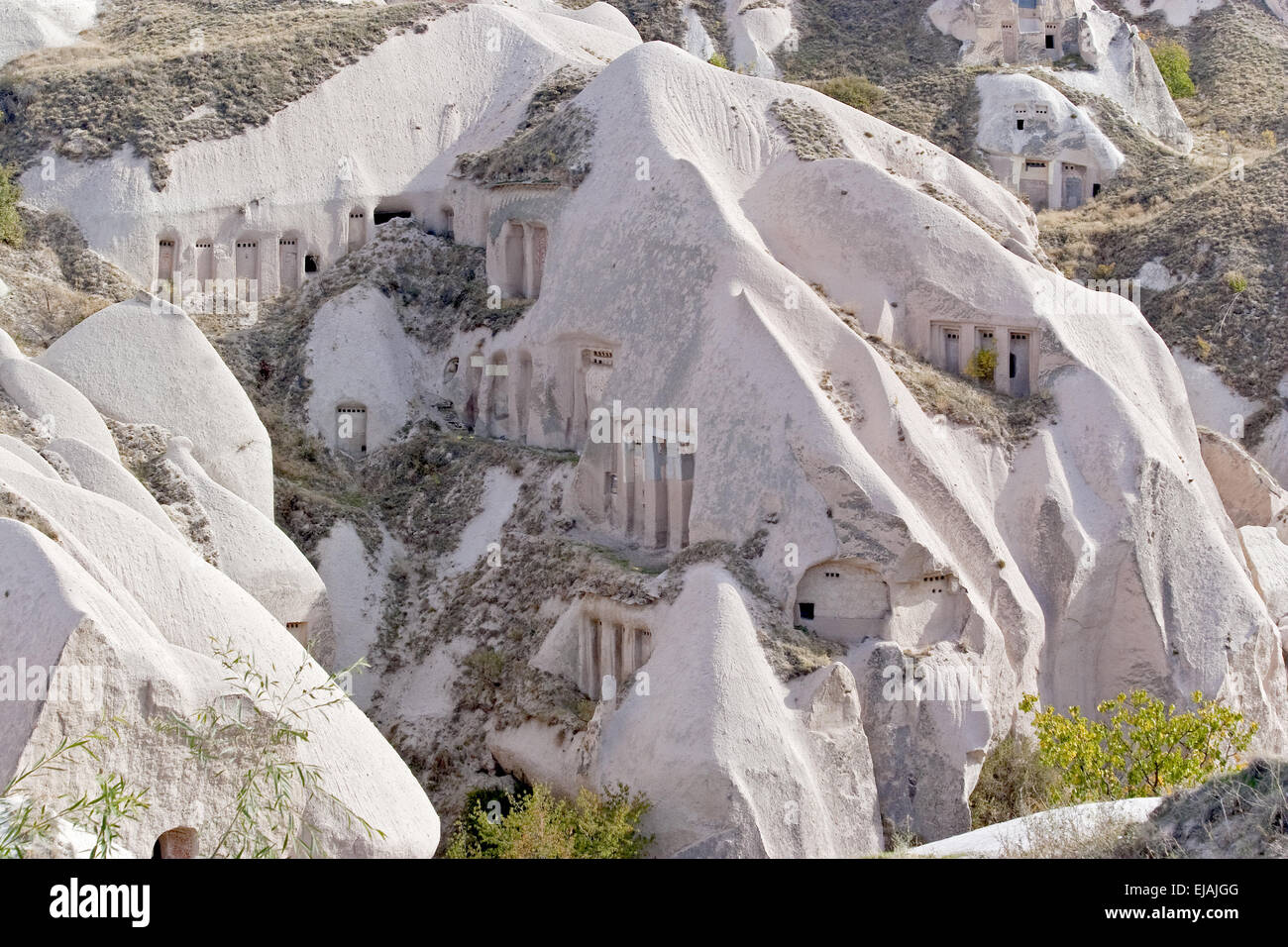 Cave Dwellings Cappadocia Turkey Stock Photo - Alamy