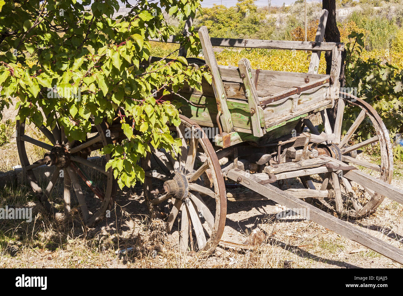 Abandoned farm cart hi-res stock photography and images - Alamy