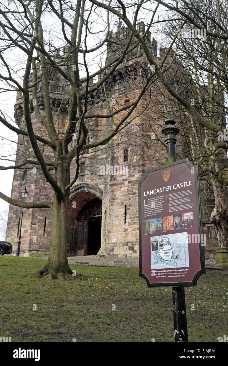 Lancaster Castle, Lancaster, Lancashire, UK Stock Photo - Alamy