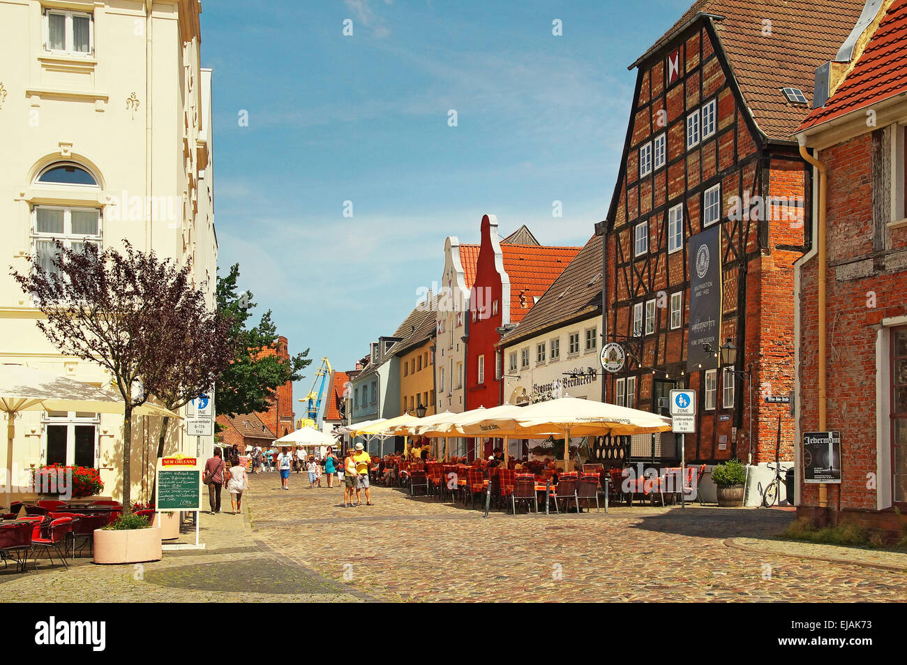 Hanseatic City Wismar Germany Stock Photo - Alamy