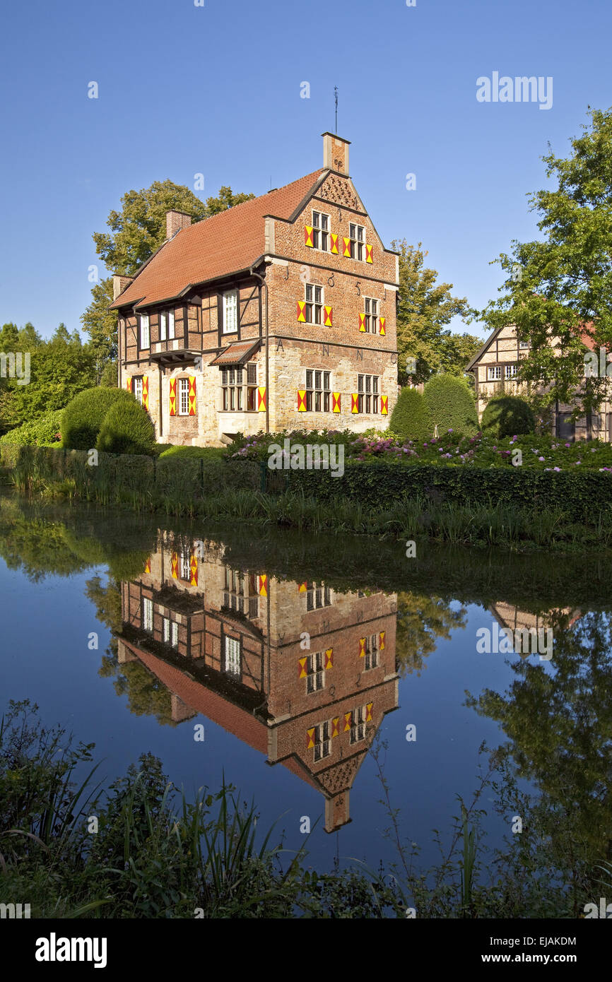 House Bisping, castle, Drensteinfurt, Germany Stock Photo - Alamy