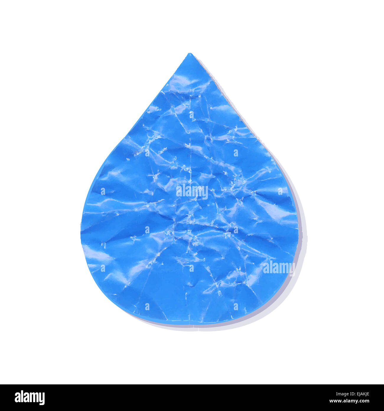 Paper Water Drop Stock Photo - Alamy