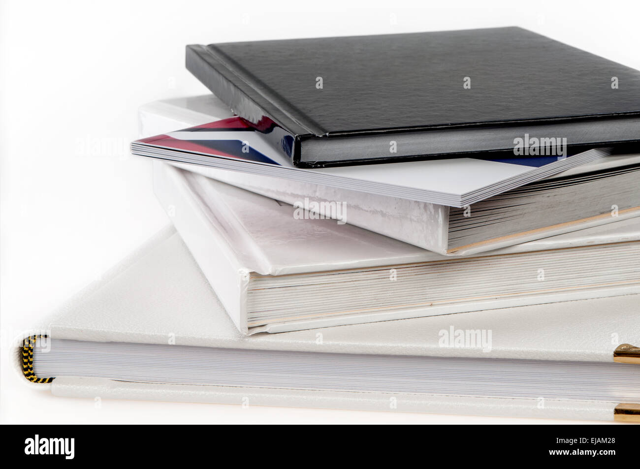 books on white background Stock Photo - Alamy