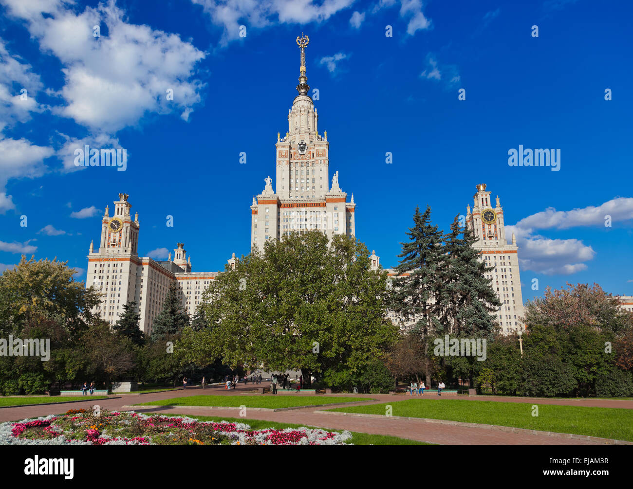 Moscow university old building hi-res stock photography and images - Alamy