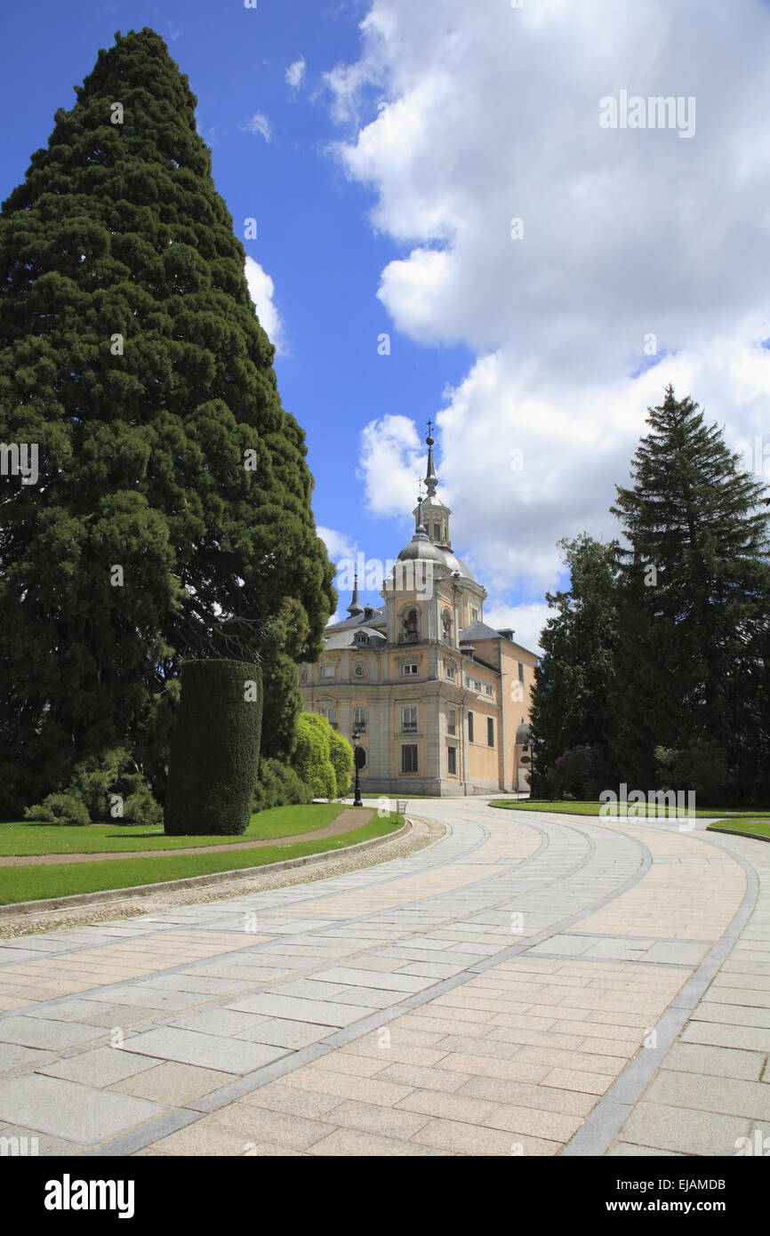 Magnificent castle complex Stock Photo - Alamy