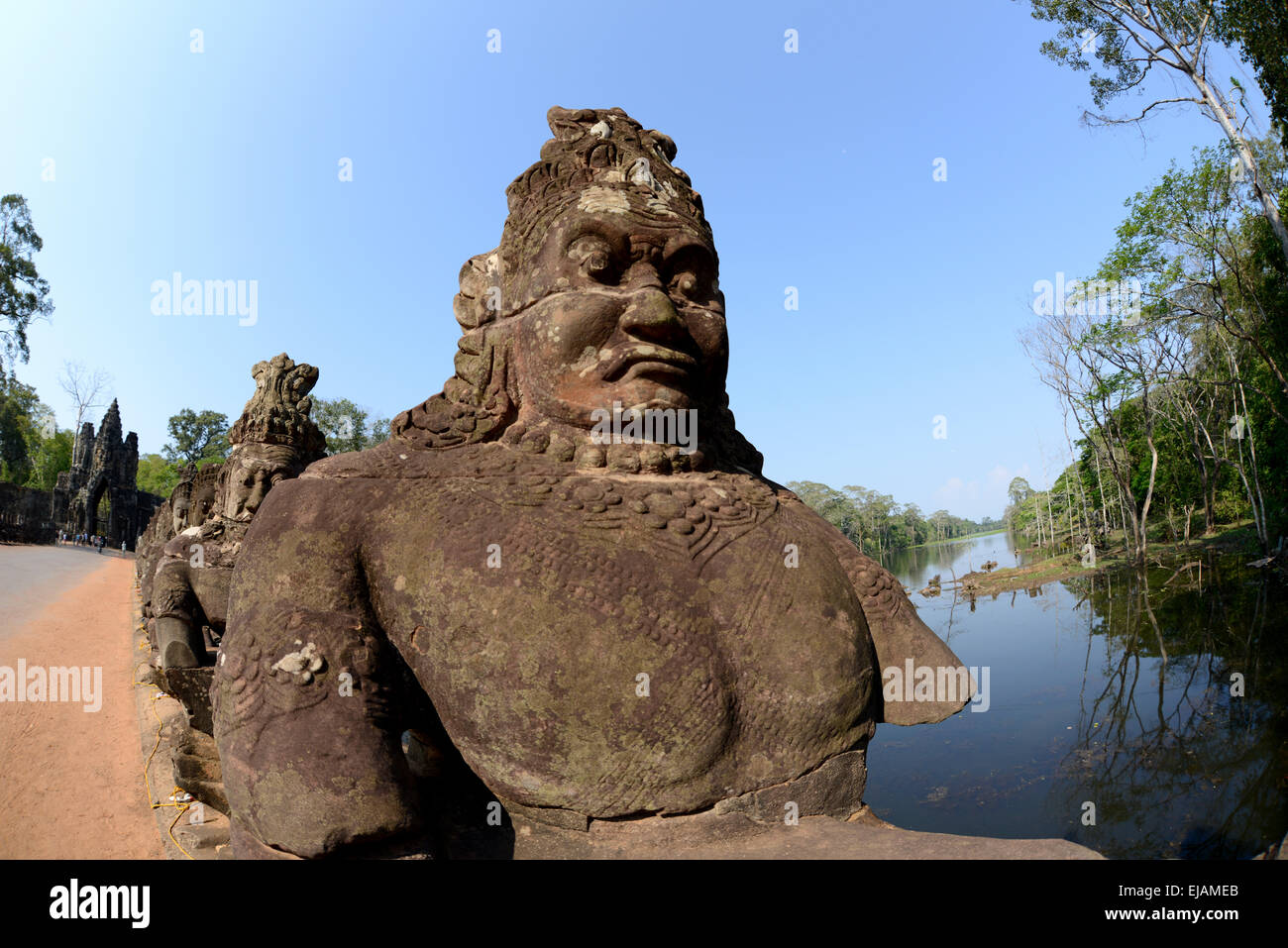 ASIA CAMBODIA ANGKOR THOM Stock Photo - Alamy