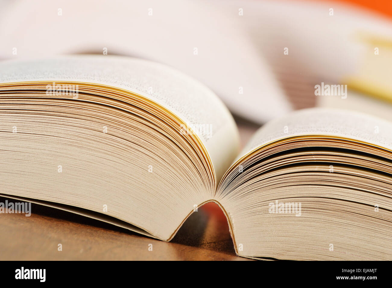 Composition with books on the table Stock Photo - Alamy