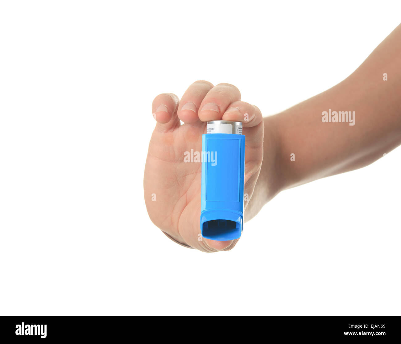 Man inhaler asthma Cut Out Stock Images & Pictures - Alamy