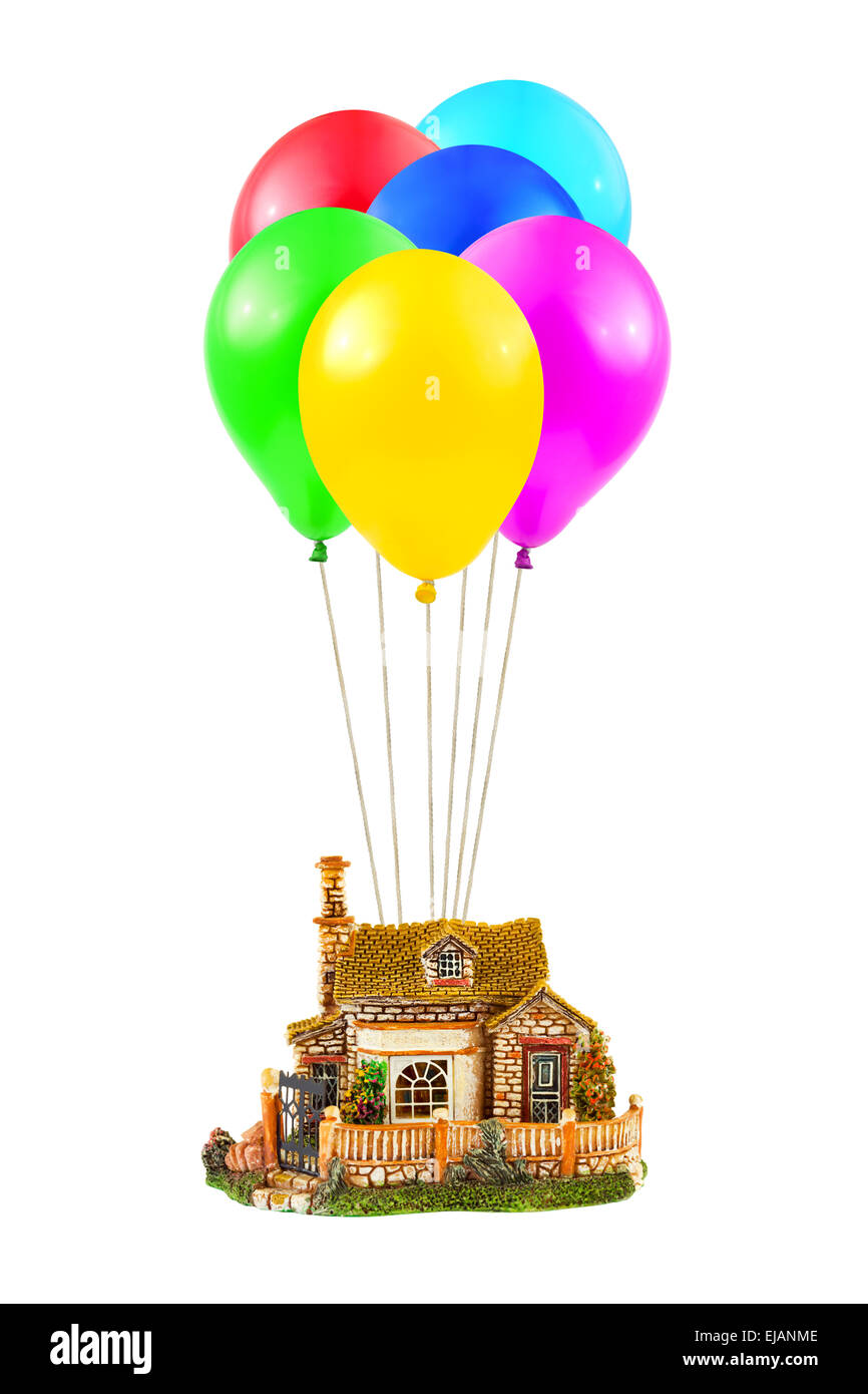Balloon House Cut Out Stock Images & Pictures - Alamy